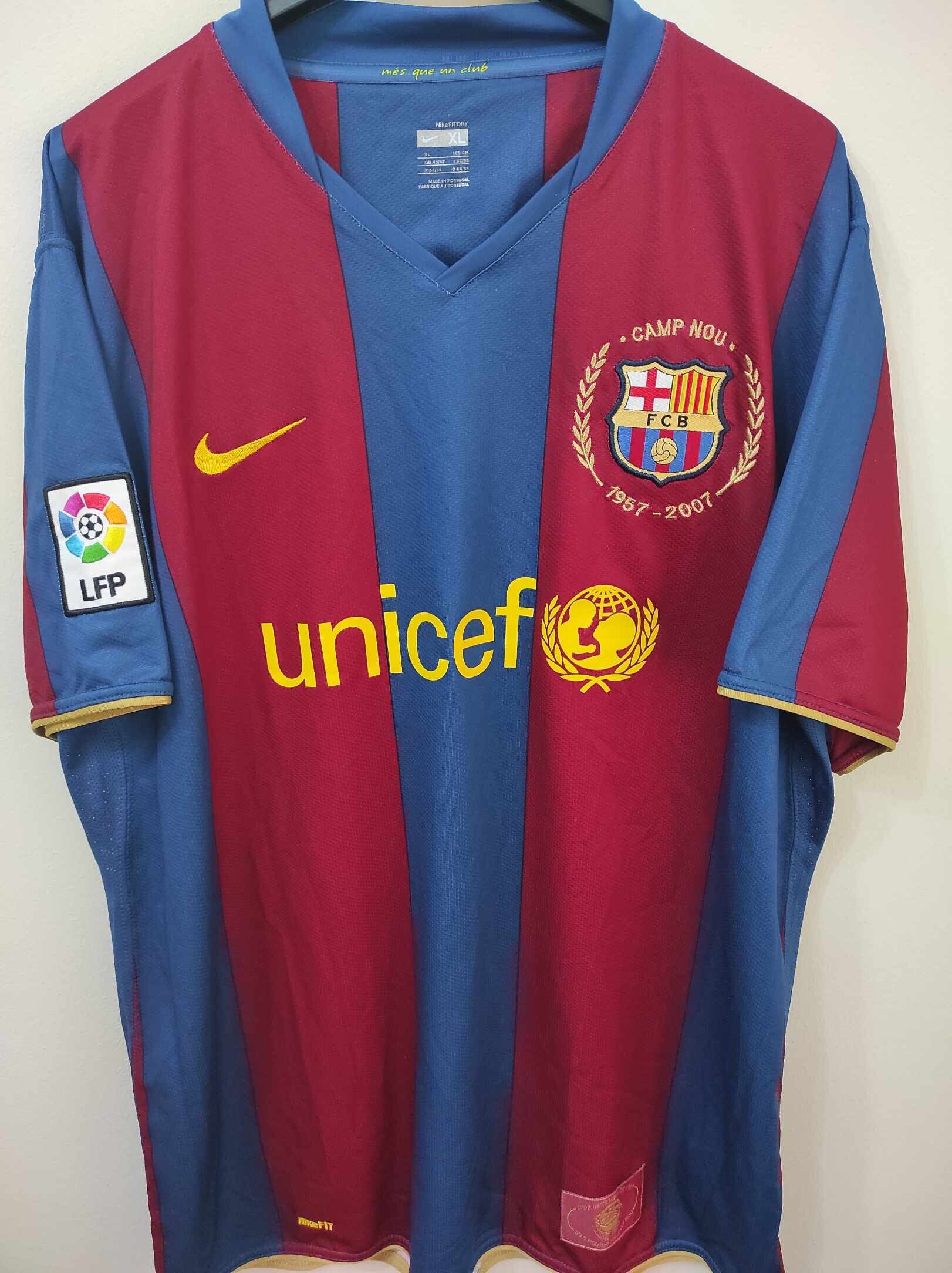 FC BARCELONA 2007-2008 XL | Vintsoccer