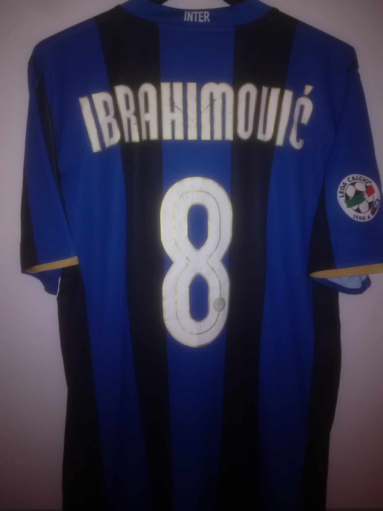 INTER MILAN 2008-2009 Ibrahimovic 8 XL | Vintsoccer