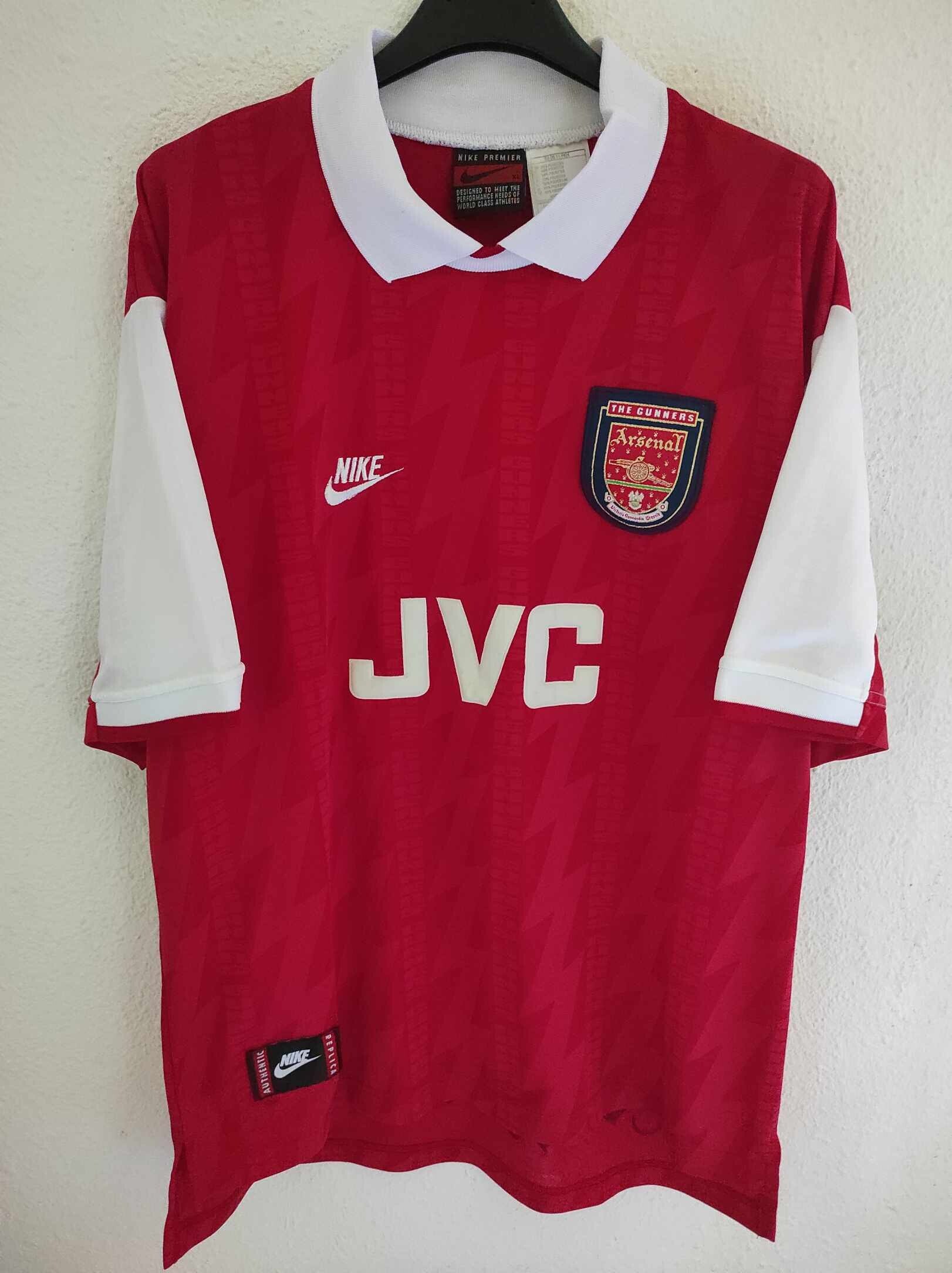 ARSENAL 1994-1995 Bergkamp 10 XL | Vintsoccer