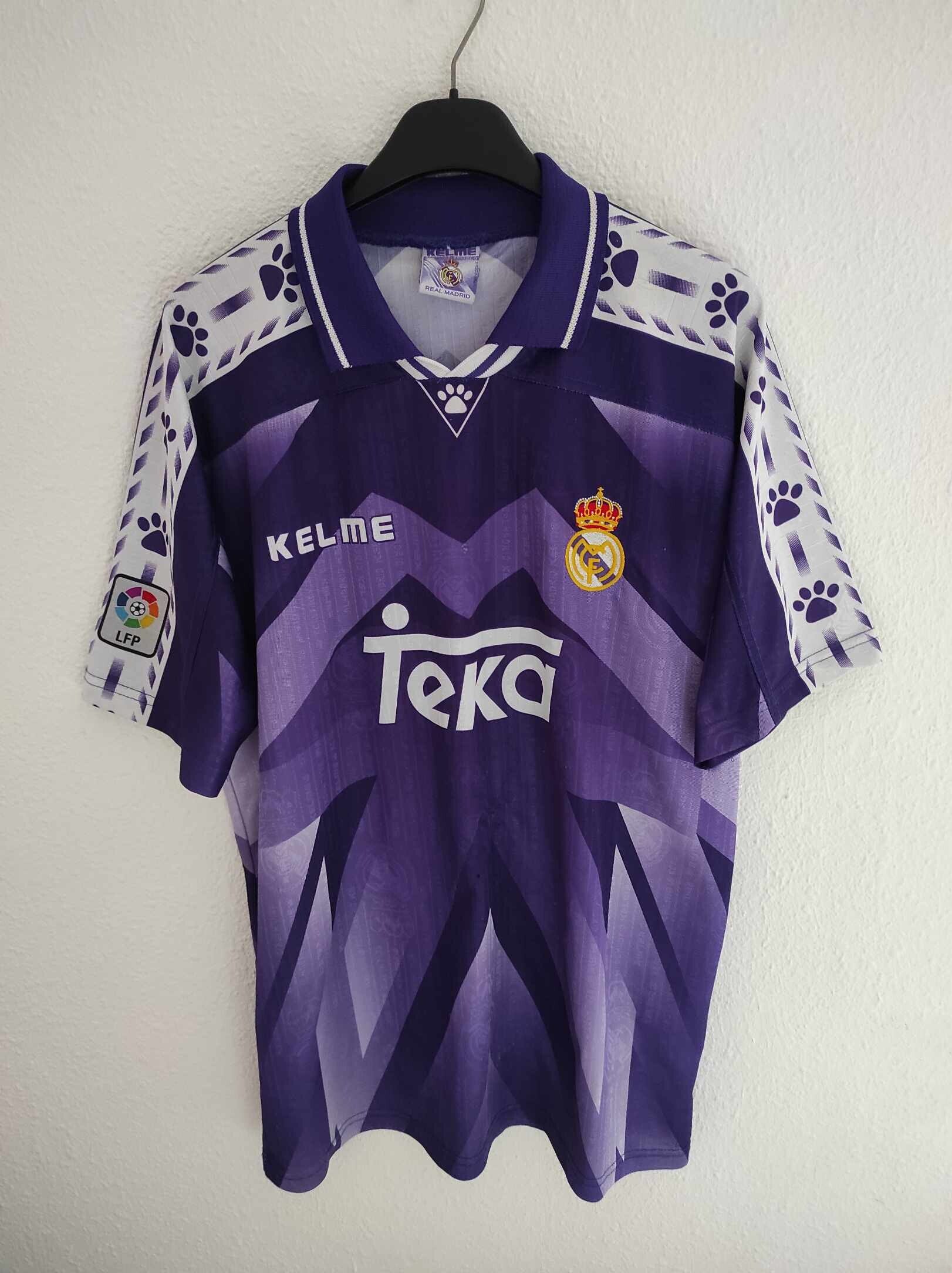 REAL MADRID 1996-1997 away L | Vintsoccer