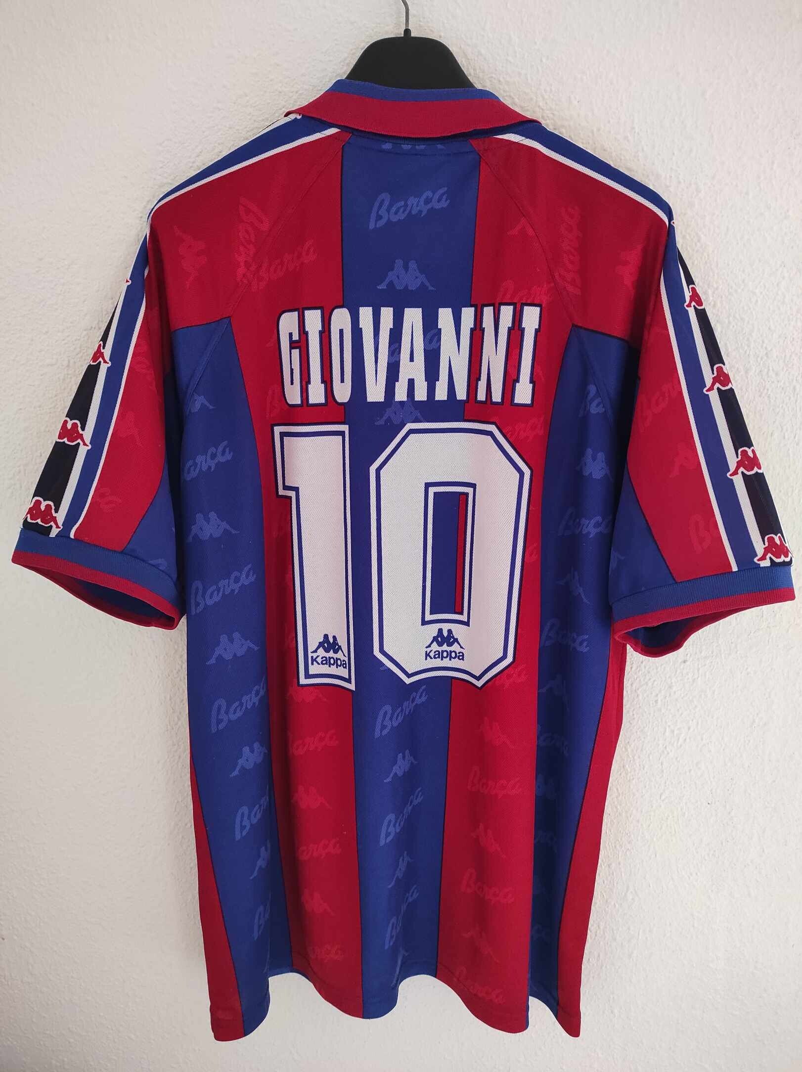 FC BARCELONA 1996-1997 Giovanni 10 XL | Vintsoccer