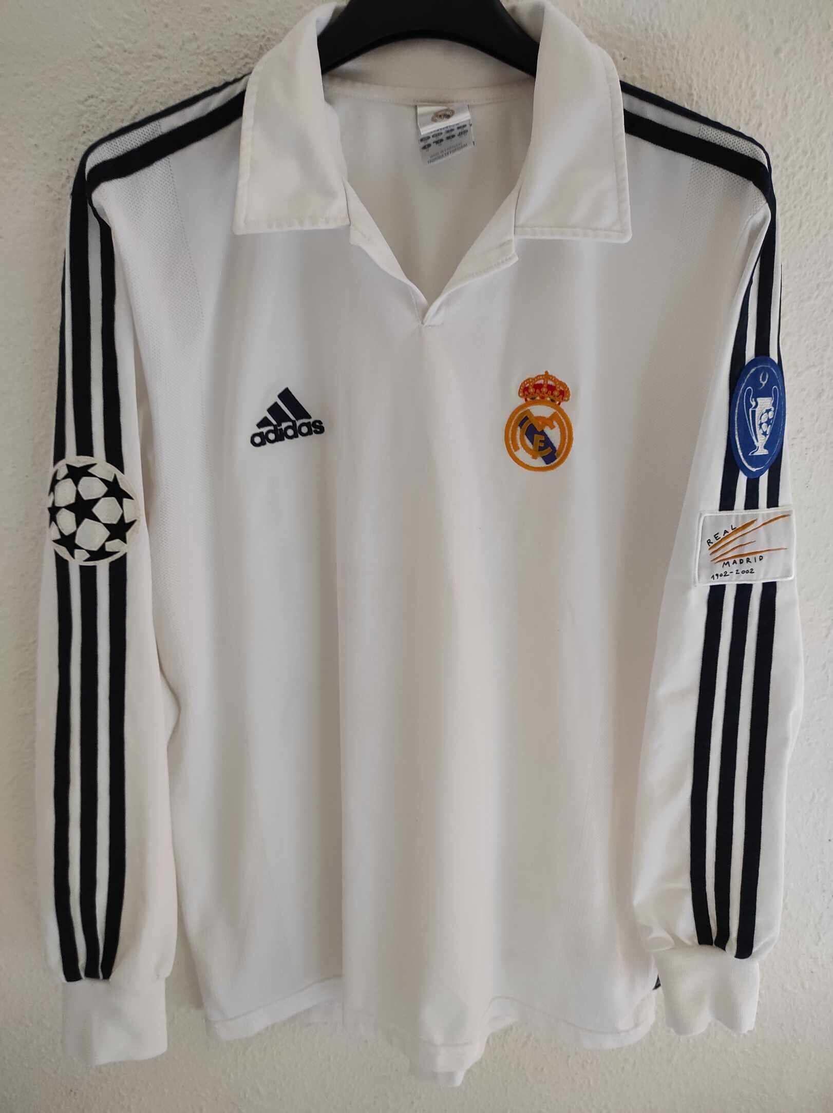 REAL MADRID 2001-2002 Champions League M | Vintsoccer